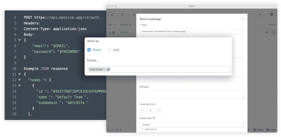A File Transfer API For Media Ingest - MASV