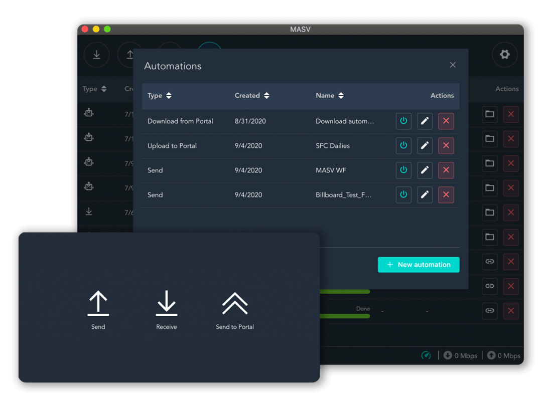 Secure Automated File Transfer Software - MASV