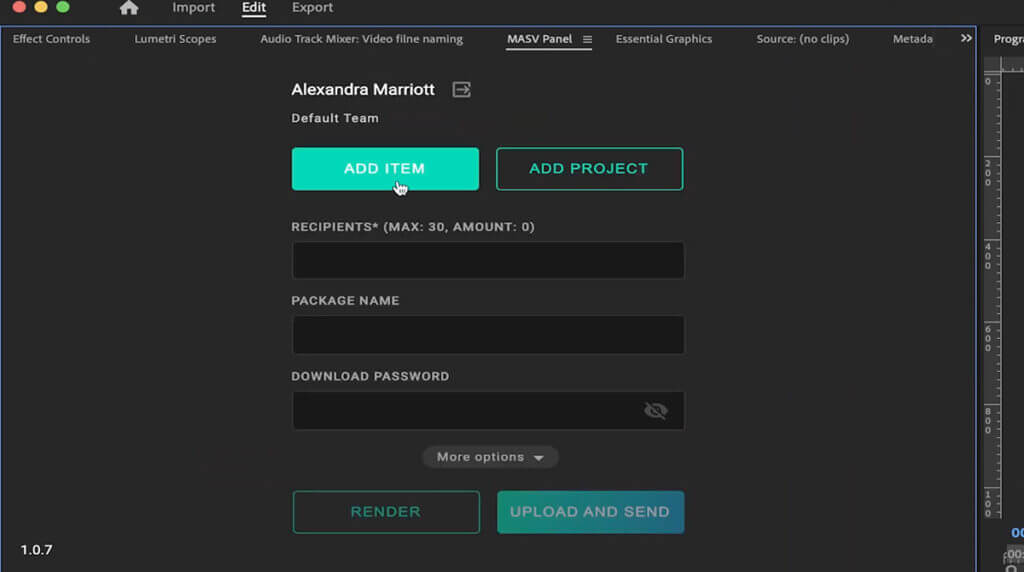 How To Share A Premiere Pro Project & Source Footage - MASV