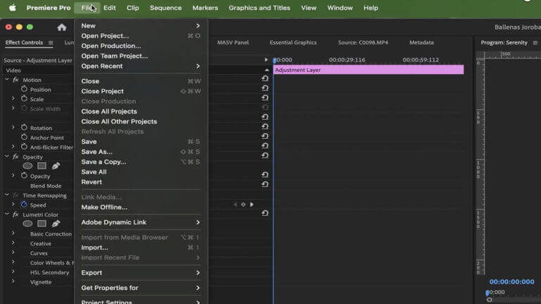 How To Share A Premiere Pro Project & Source Footage - MASV