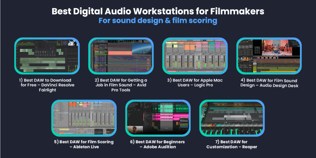 The Best Digital Audio Workstations For Film In 2023 - MASV
