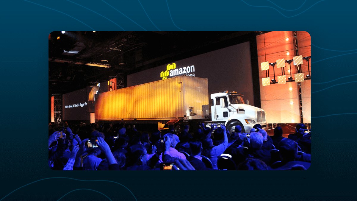 Amazon Retires The Snowmobile: What’s Next? - MASV