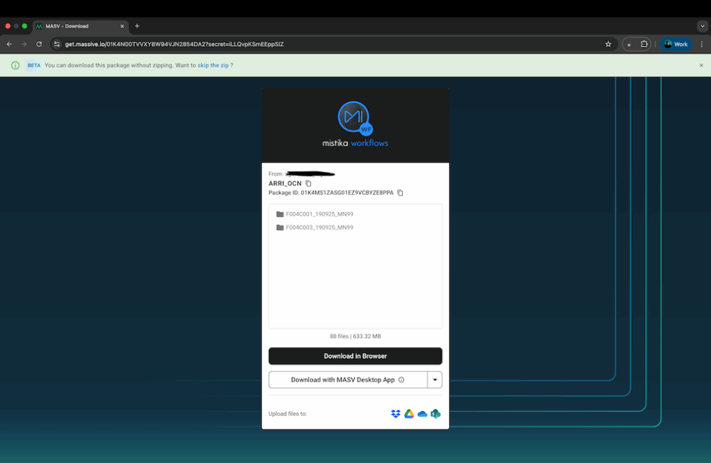 Download Large Files With Zipless Browser Downloads - MASV
