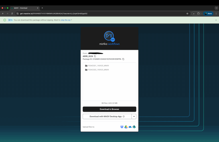 Download Large Files With Zipless Browser Downloads - MASV
